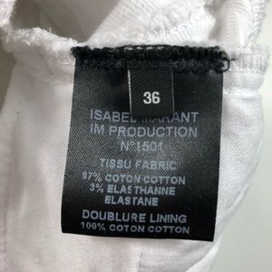 Isabel Marant | Jeans | Isabel Marant Stanford Origami Midrise White ...